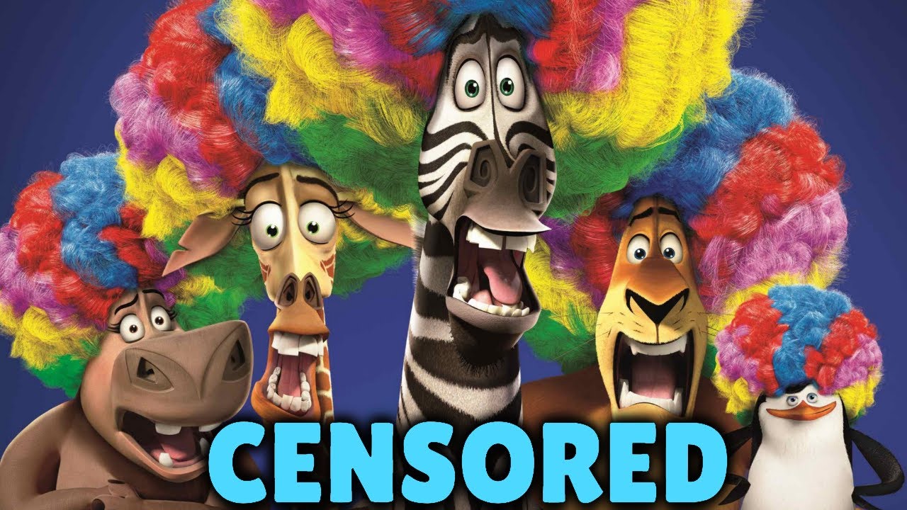 MADAGASCAR 3 EUROPE'S MOST WANTED | Censored | Try Not To Laugh - YouTube