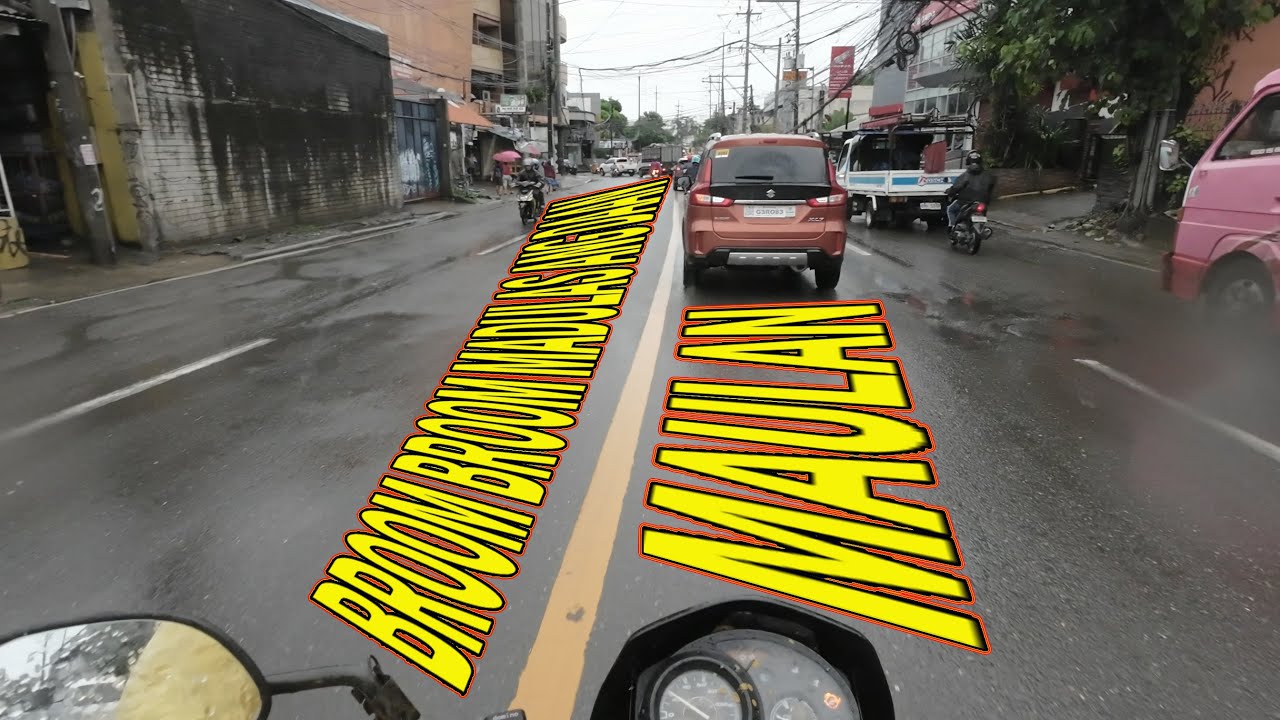 Broom Broom Madulas Ang Daan - YouTube