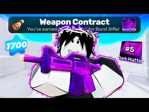 Unlocking Dark MATTER on my FAVORITE Rivals Weapon