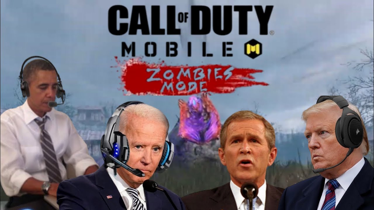 US Presidents Play Call of Duty Mobile Zombies 2 - YouTube