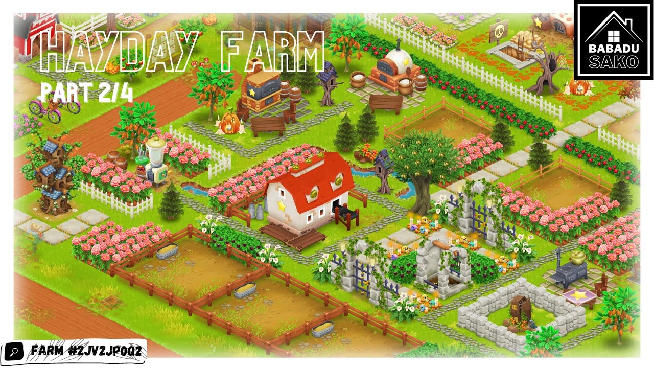 EP.143 : Hay Day Farm part 2/4 - HayDay FarmDesign! - YouTube