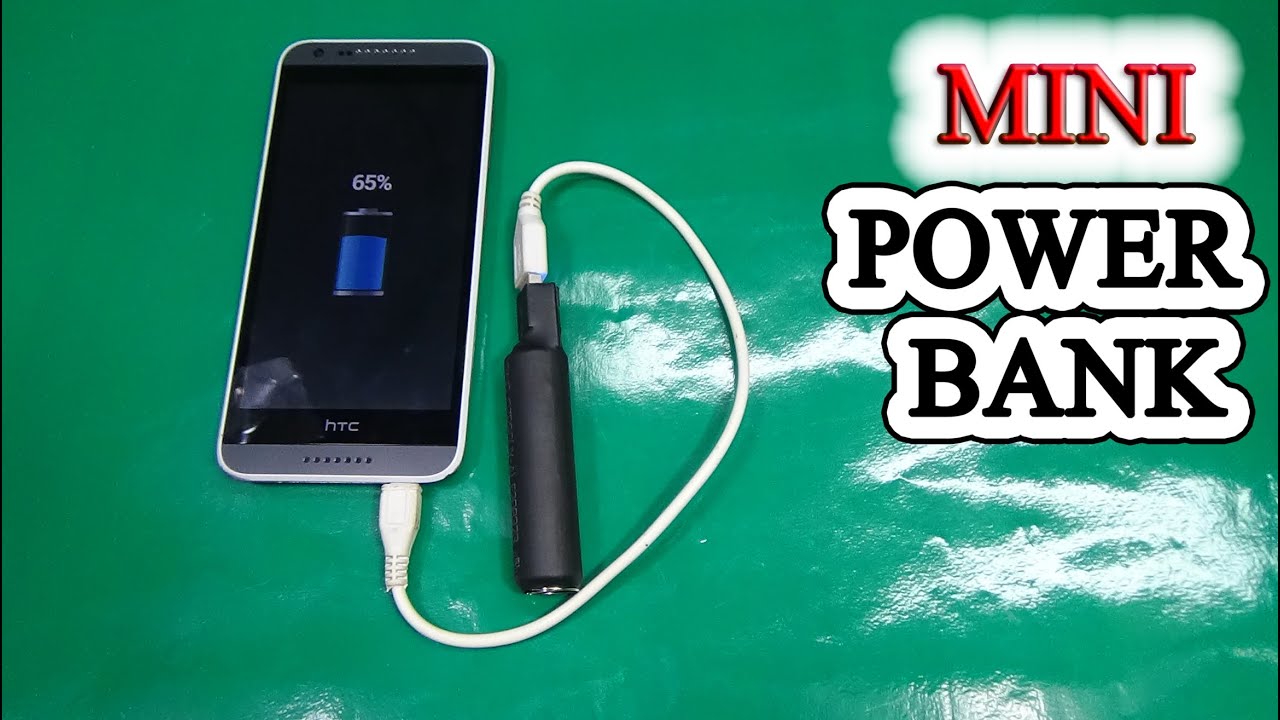 Make A Power Bank From old battery laptop in 1 Minutes - YouTube