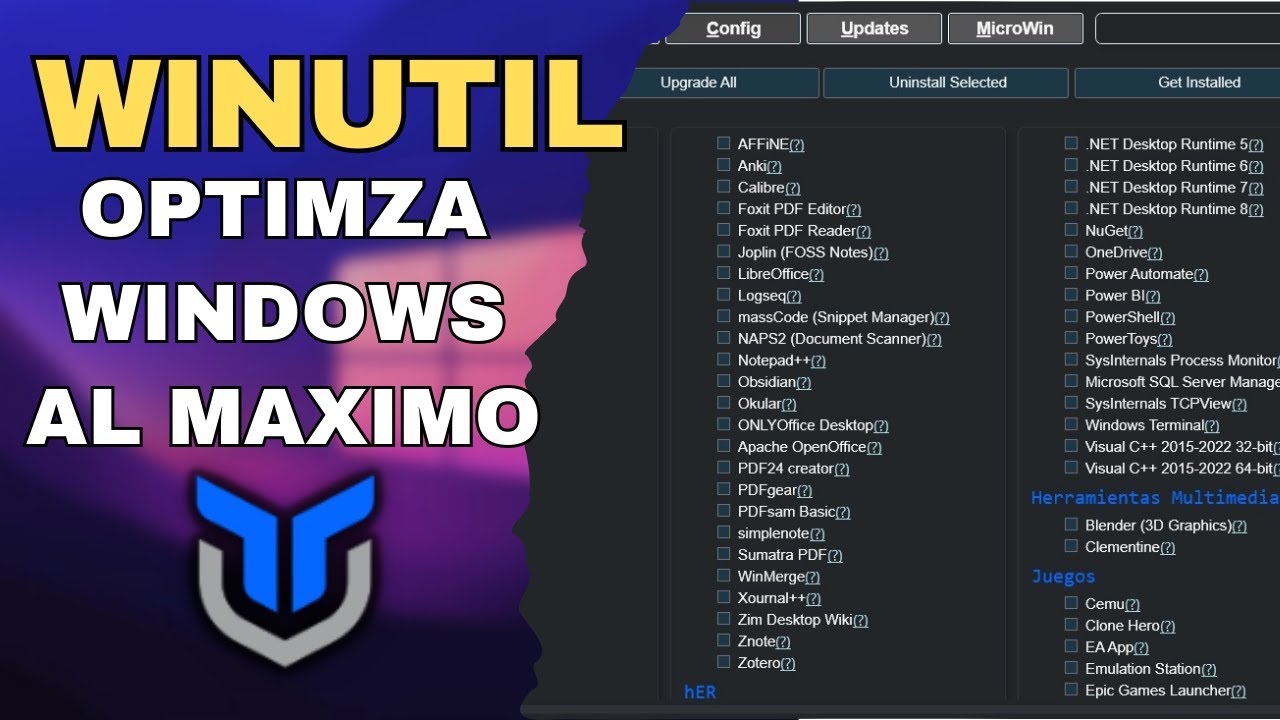 WinUtil: Optimiza y Soluciona Problemas de Windows al máximo - YouTube