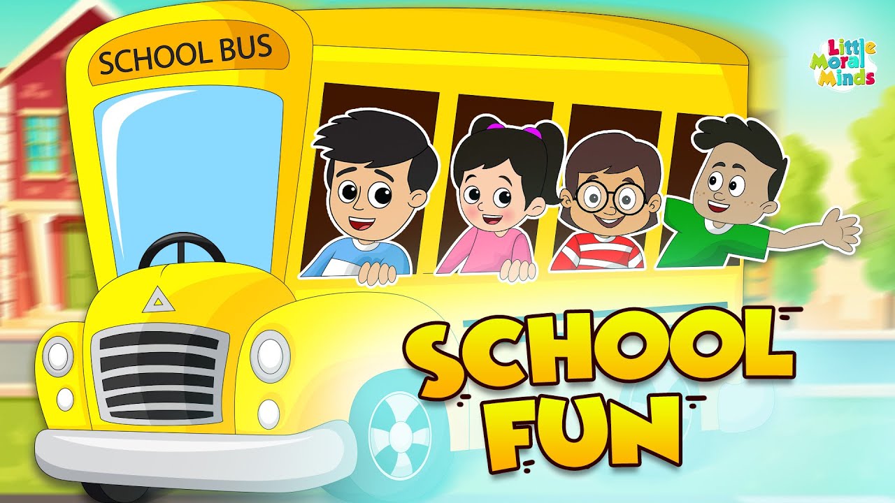 School fun | Kids movie | Moral Fun | Kids Story Telling | Children's ...