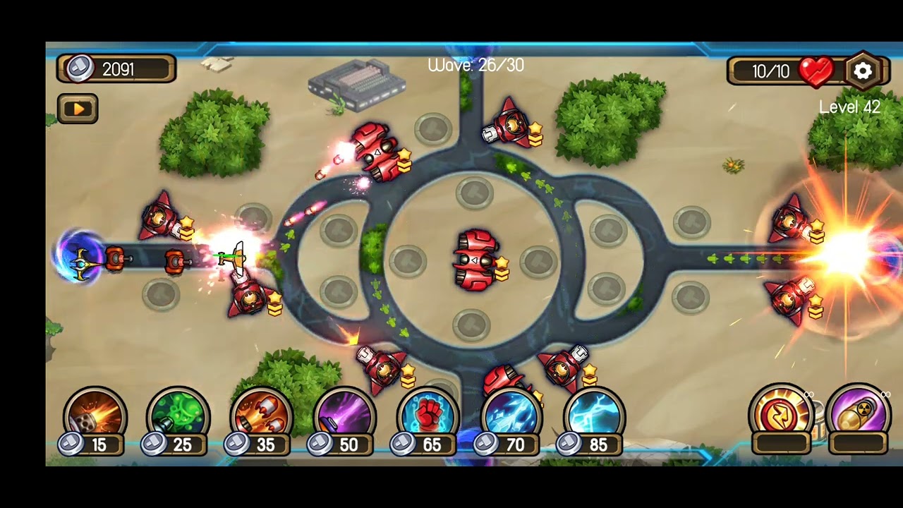 tower defense galaxy legend (2) - YouTube