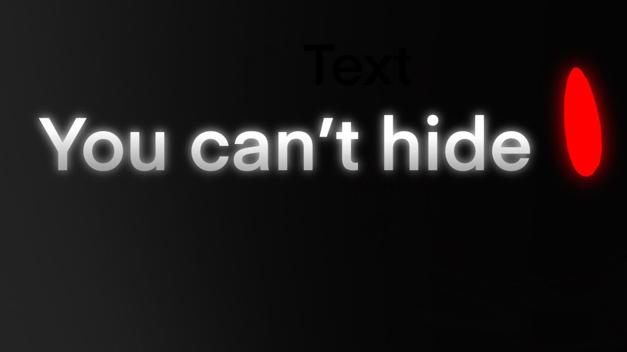 You can’t hide || Two Sided - YouTube