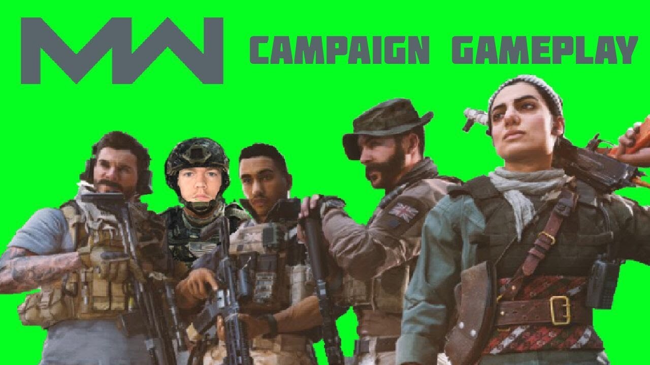 Modern Warfare - Campaign Gameplay - YouTube