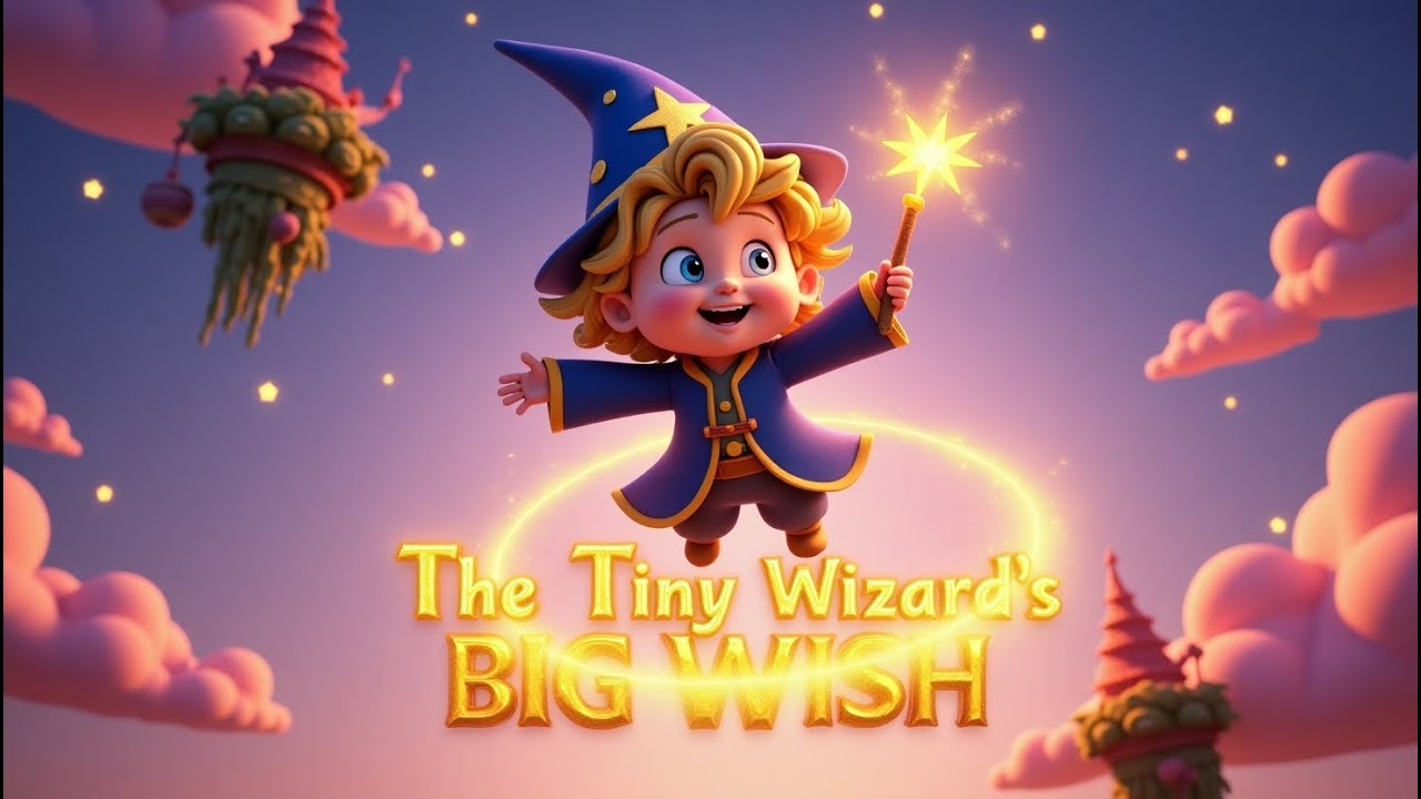 🌟 The Tiny Wizard’s Big Wish | Fun & Magical Kids’ Poem | Giggle Verse ...
