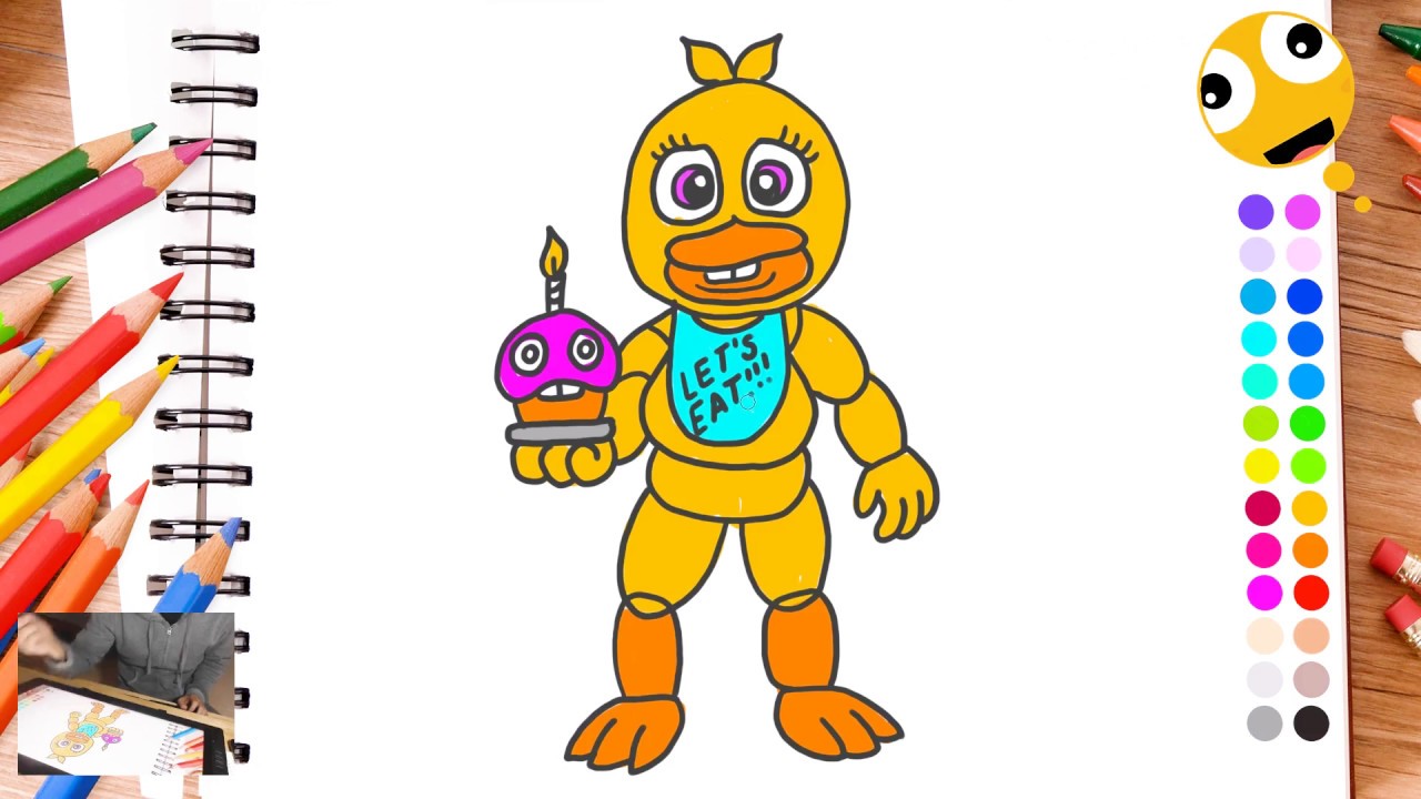 How to Draw Adventure Chica FNAF World - YouTube