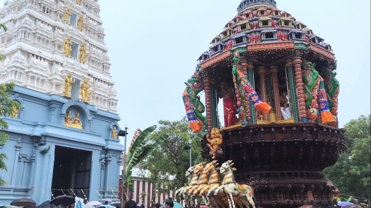 Sri Munneswaram Devalaya chariot festival 2023 Aug, - YouTube
