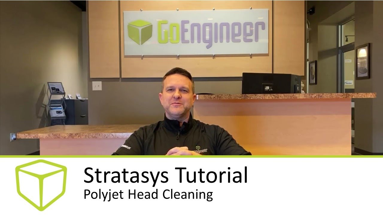 Stratasys Tutorial - Polyjet Head Cleaning - YouTube