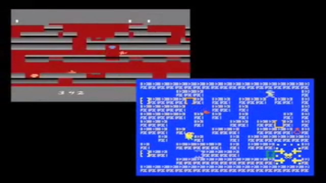 Video Game Comparison: Tutankham Gameplay on Odyssey 2, Atari 2600 etc ...