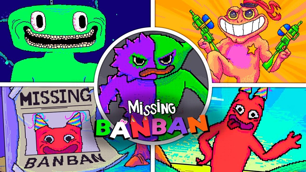 Missing BanBan - All Bosses + Ending (Demo Showcase) - YouTube