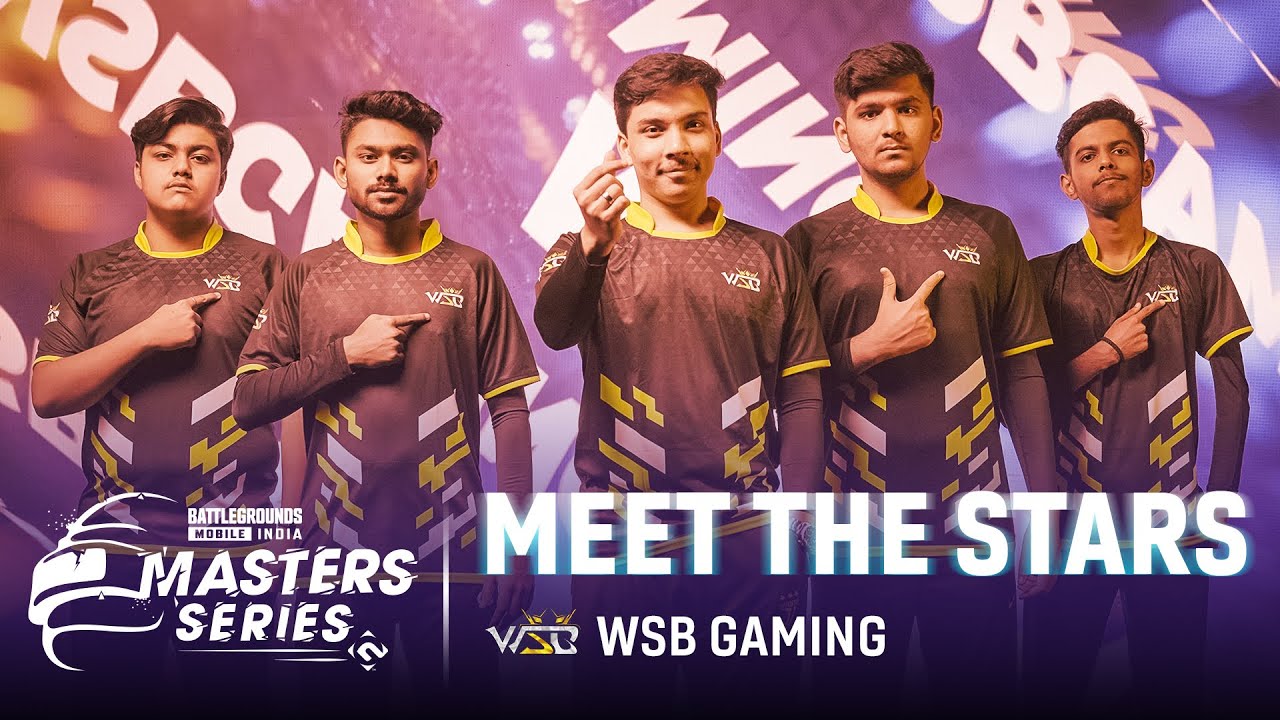 Meet The Stars - WSB Gaming BGMI Master Series 2023 - YouTube