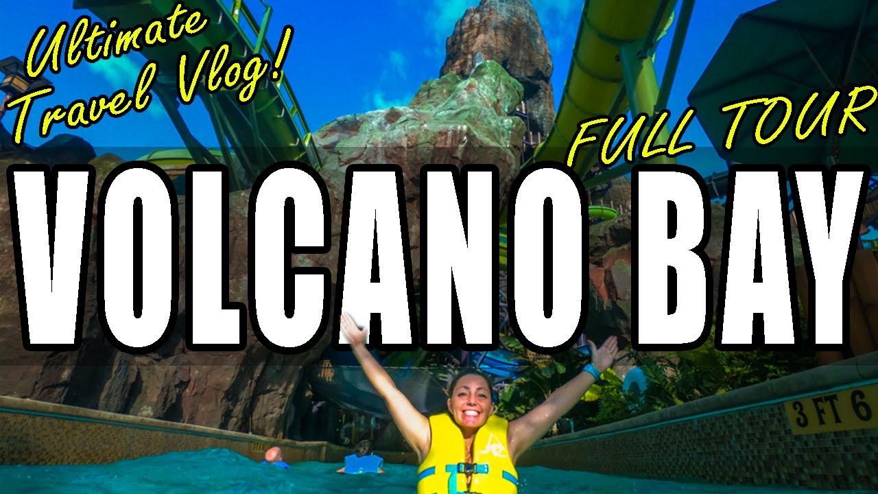 Universal's Volcano Bay Water Park Full Tour - Travel Vlog - How to use ...