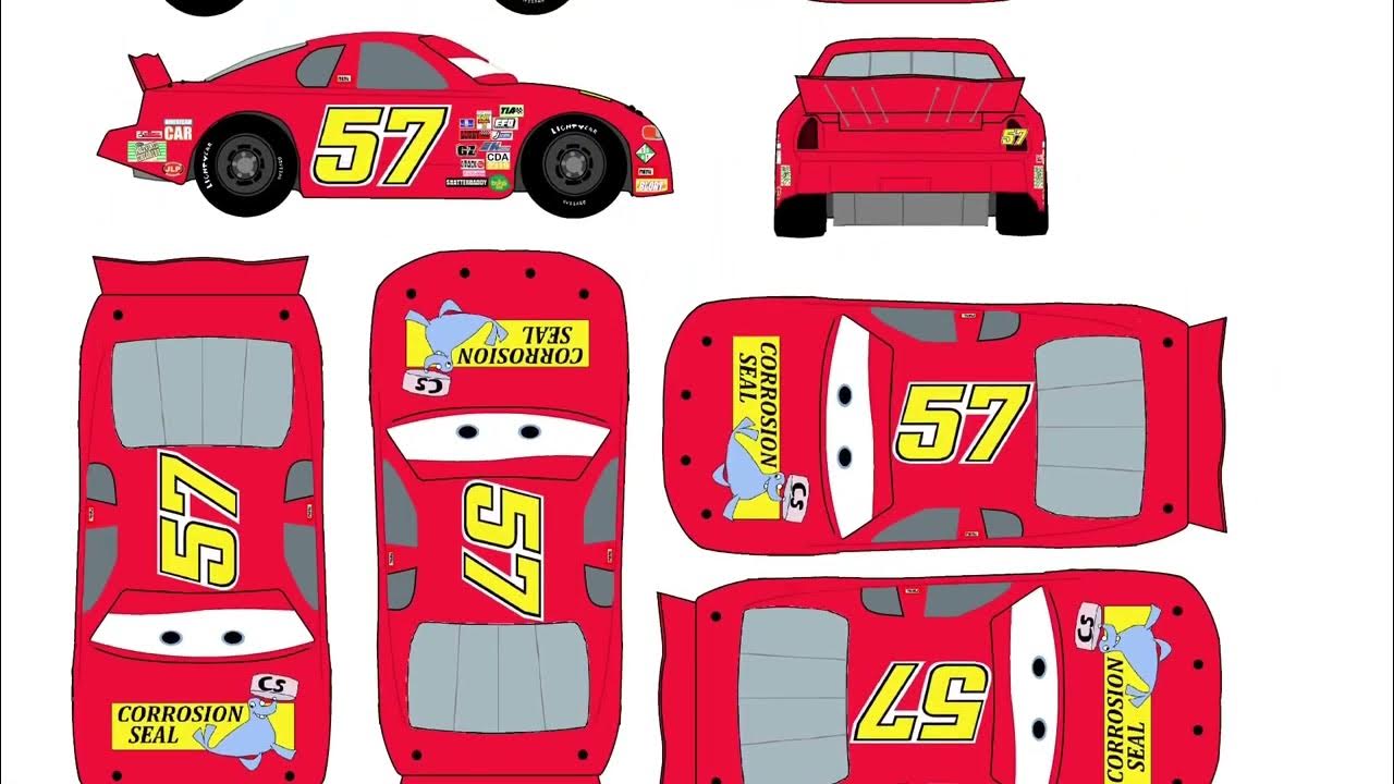 Cars 2004 Teaser Trailer Piston Cup Racers Youtube
