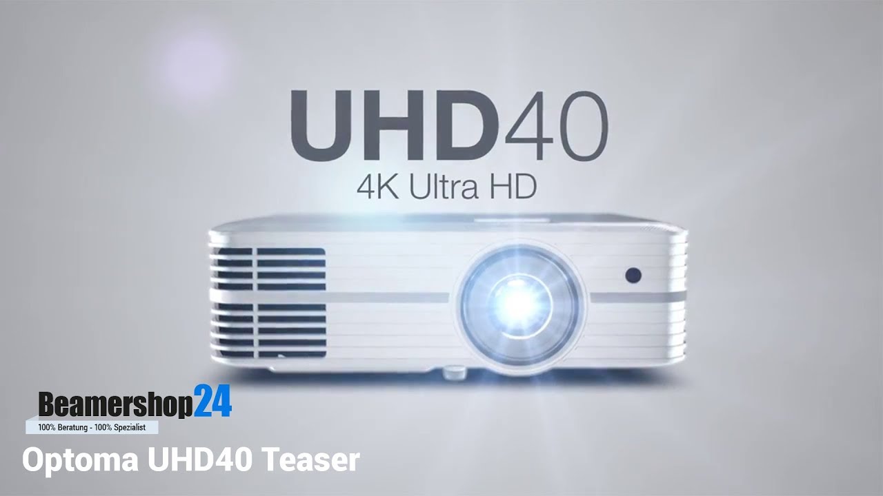 Optoma UHD40 Teaser - YouTube