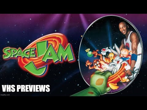 Space Jam VHS Previews