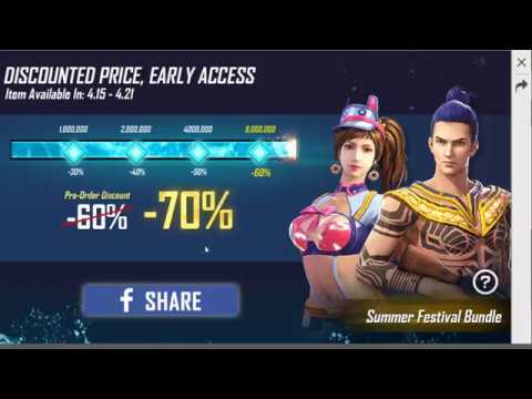 Free fire Songkran Bundle opening+How it looks!!!!! - YouTube