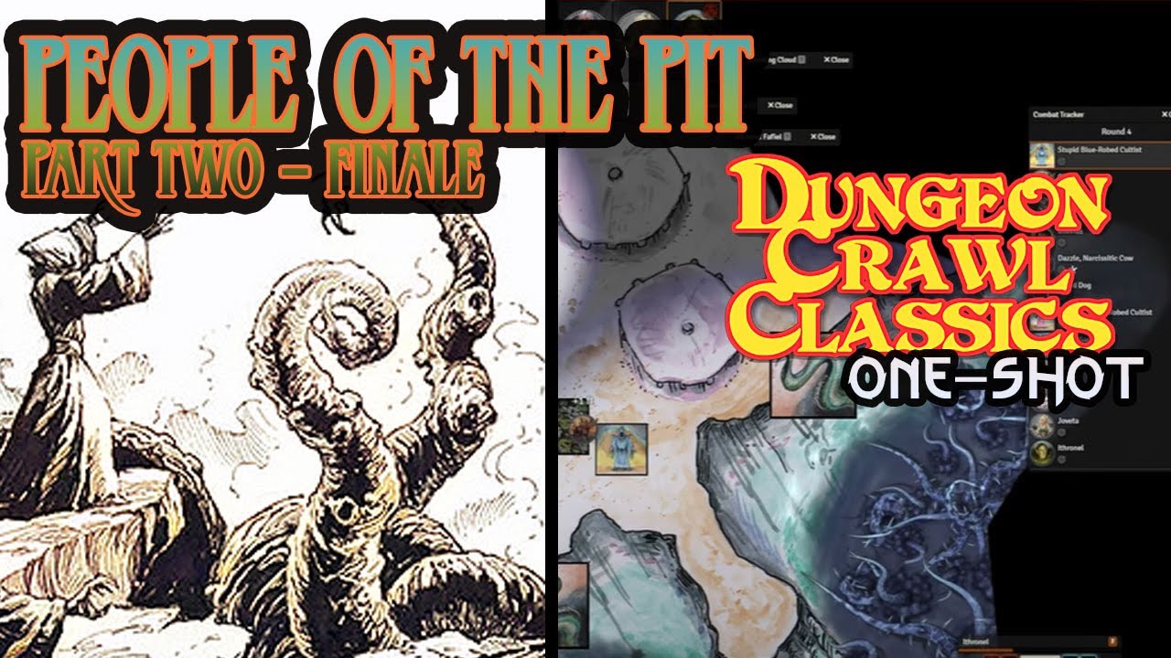 2 of 2 - DCC RPG w/ DM Red: The People of the Pit - Dungeon Crawl ...