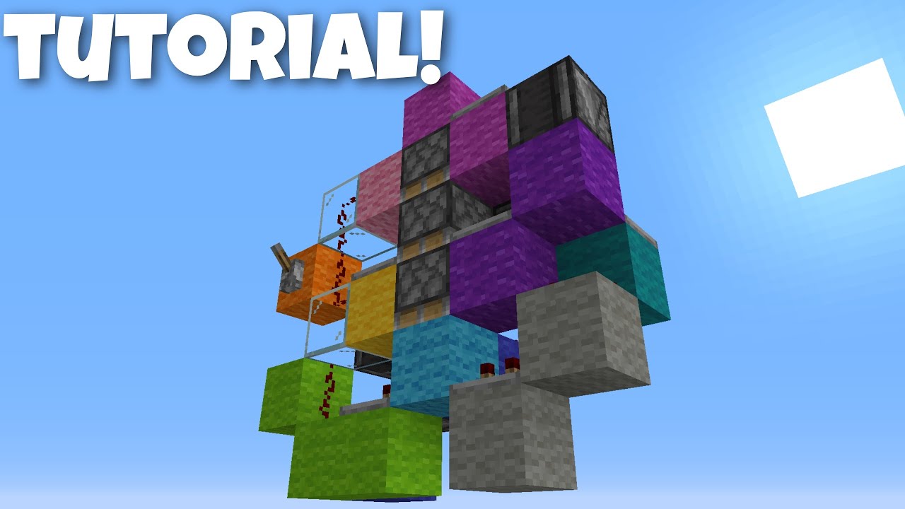 [Tutorial] How to build Downwards-facing Triple Piston Extender - YouTube