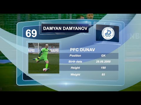 Damyan Damyanov / PFC Dunav / Skills / 2023-24 / - YouTube