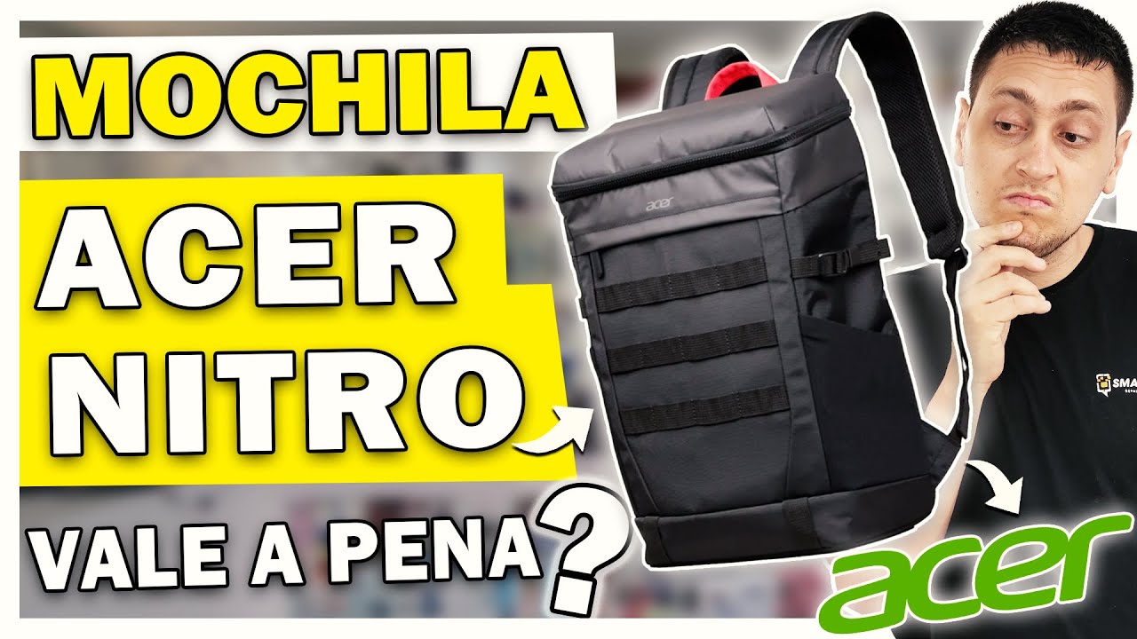 Mochila Gamer Acer Nitro p/ Notebooks de até 17" ABG232 - Vale a pena ...