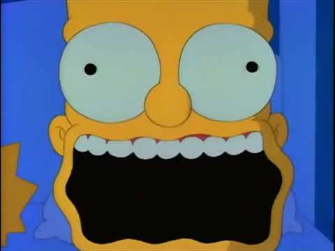 Bart's Nightmare Scream - The Simpsons (1991)