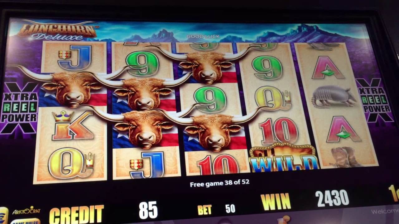 Long Horn & Radiant Queen Slot Machine **Bonus** Win - YouTube