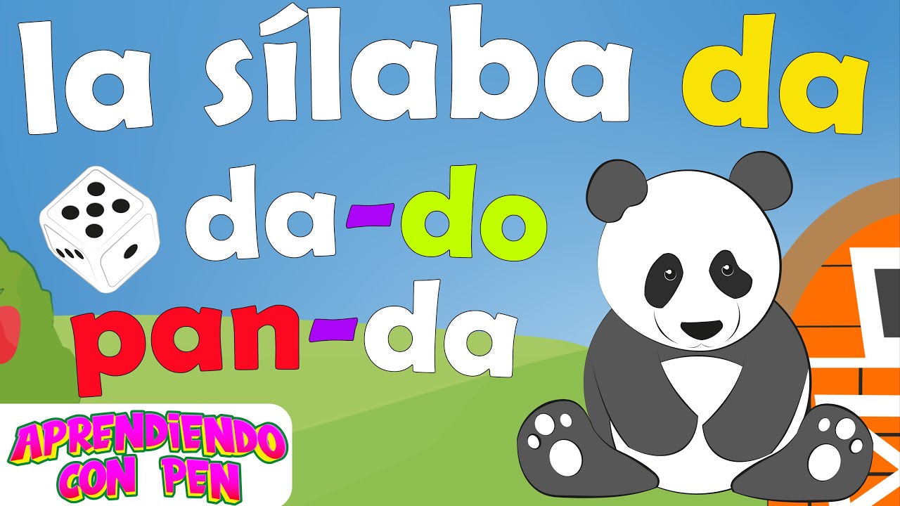 " Aprende la SILABA ¡¡ DA !! para niños " 👧👦👶 - YouTube