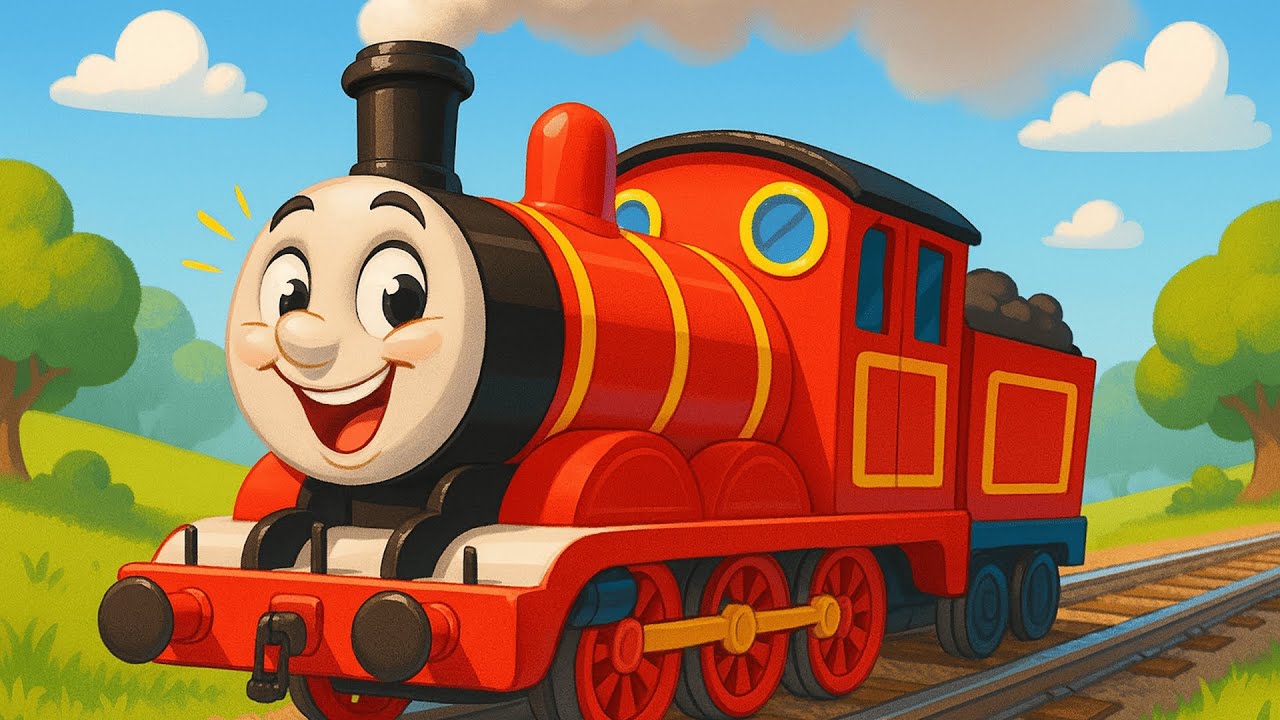 Canción infantil del tren 🚂 | Aprende y canta con la locomotora - YouTube