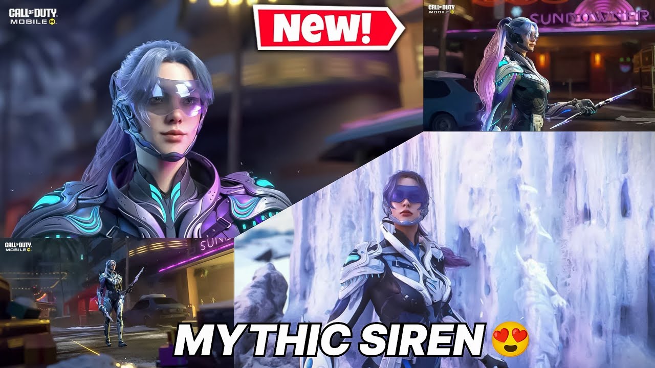 MYTHIC SIREN FIRST LOOK + EXECUTION😍🔥 || COD MOBILE || - YouTube