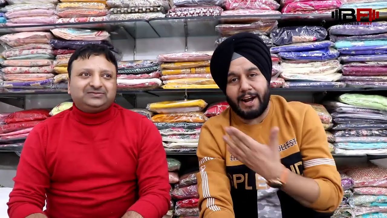 Boutique Suit ke Badshah | Vicky Punjabi Suit | Ludhiana Cloth Market ...