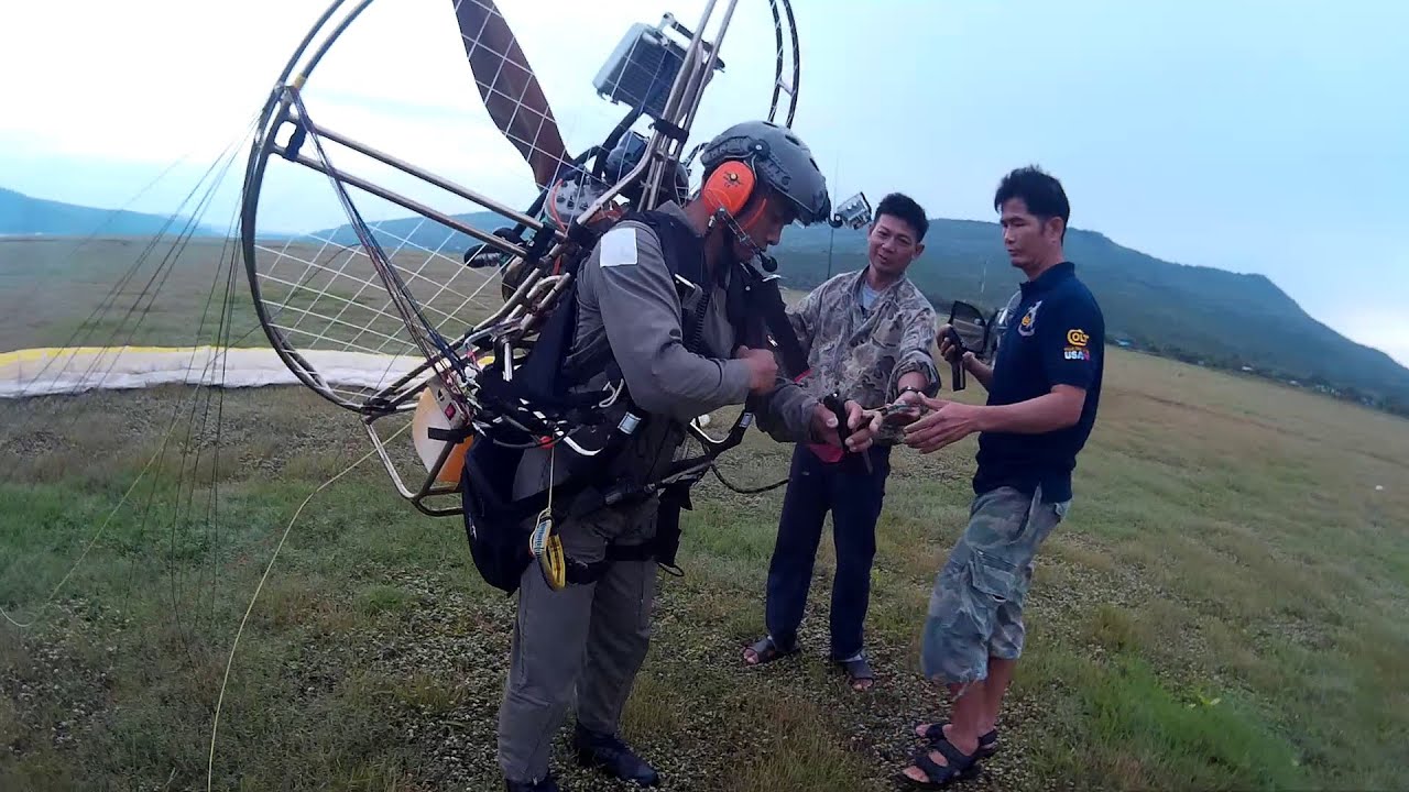 Paramotor First Flight - YouTube