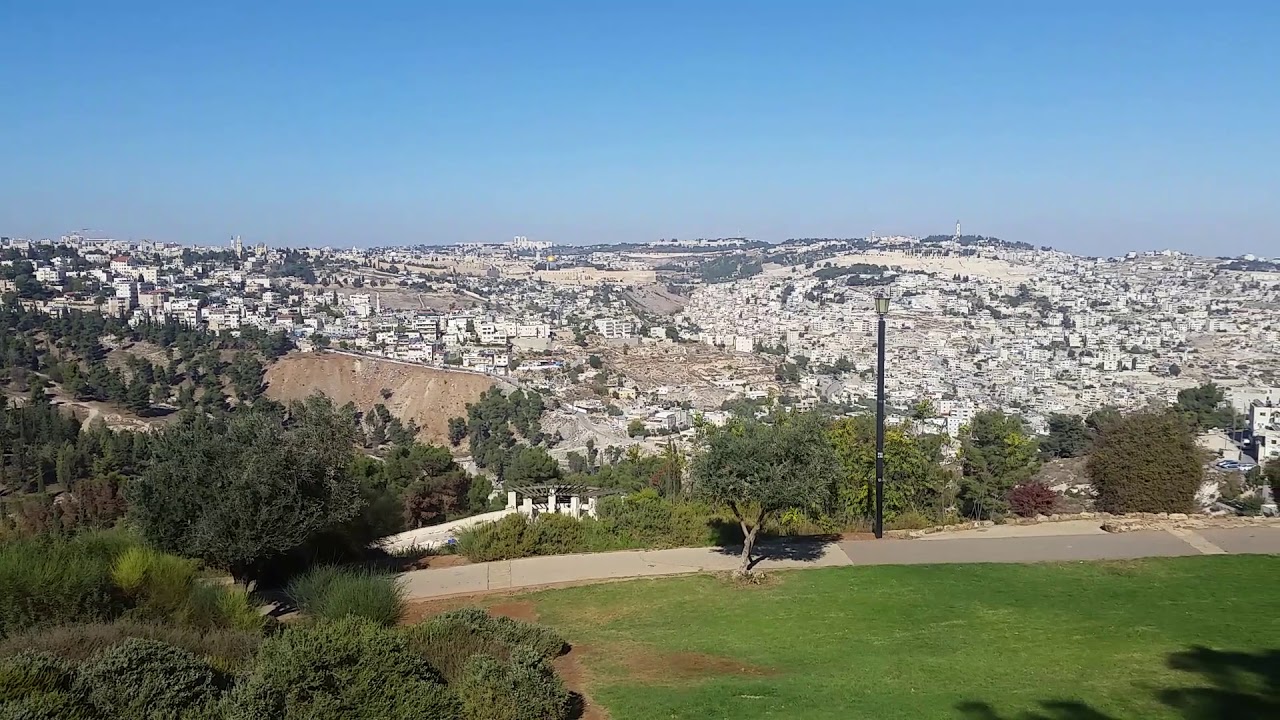Panoramic view of Jerusalem - YouTube
