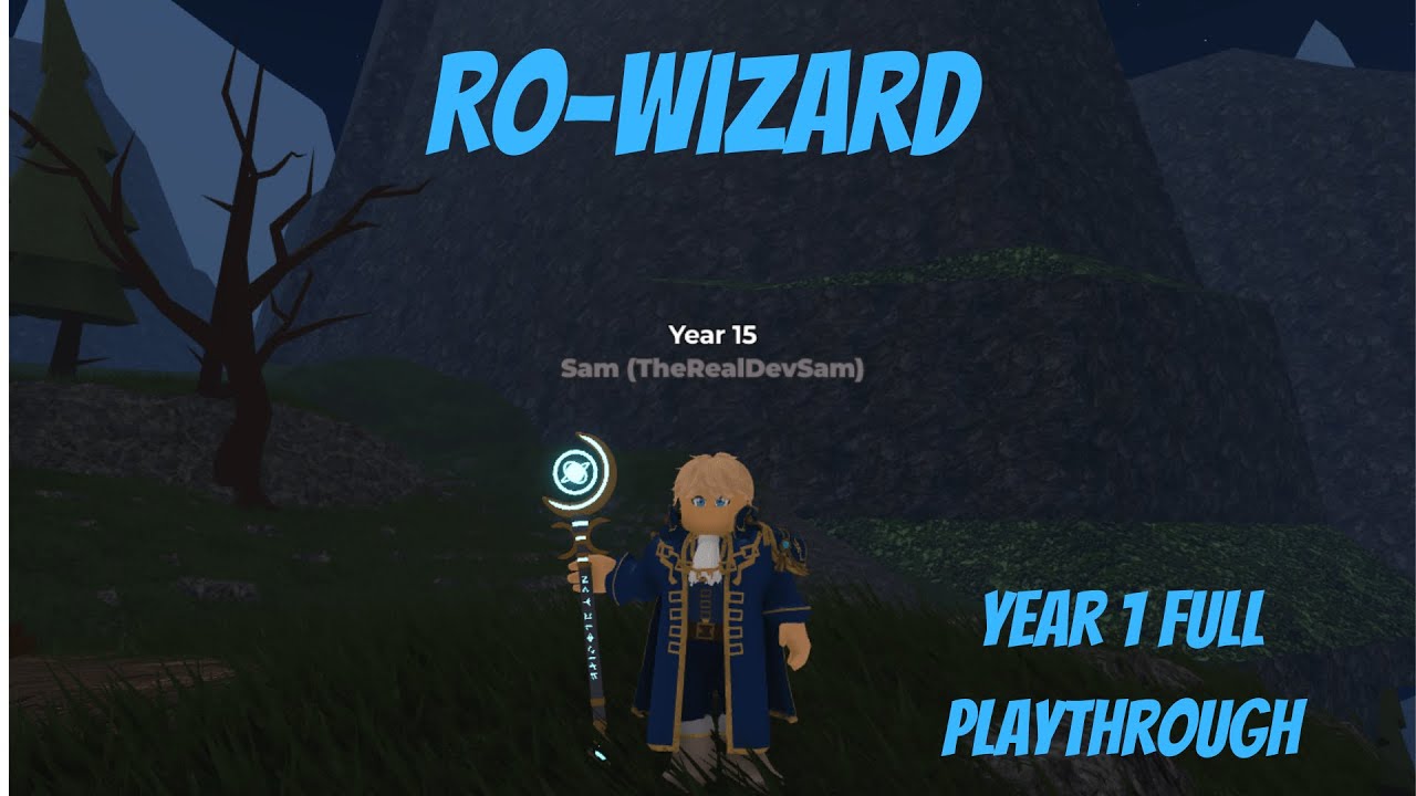 RO-Wizard Year 1 full playthrough - YouTube