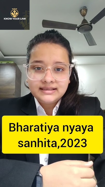 difference between IPC and BNS. #law #knowyourlaw - YouTube