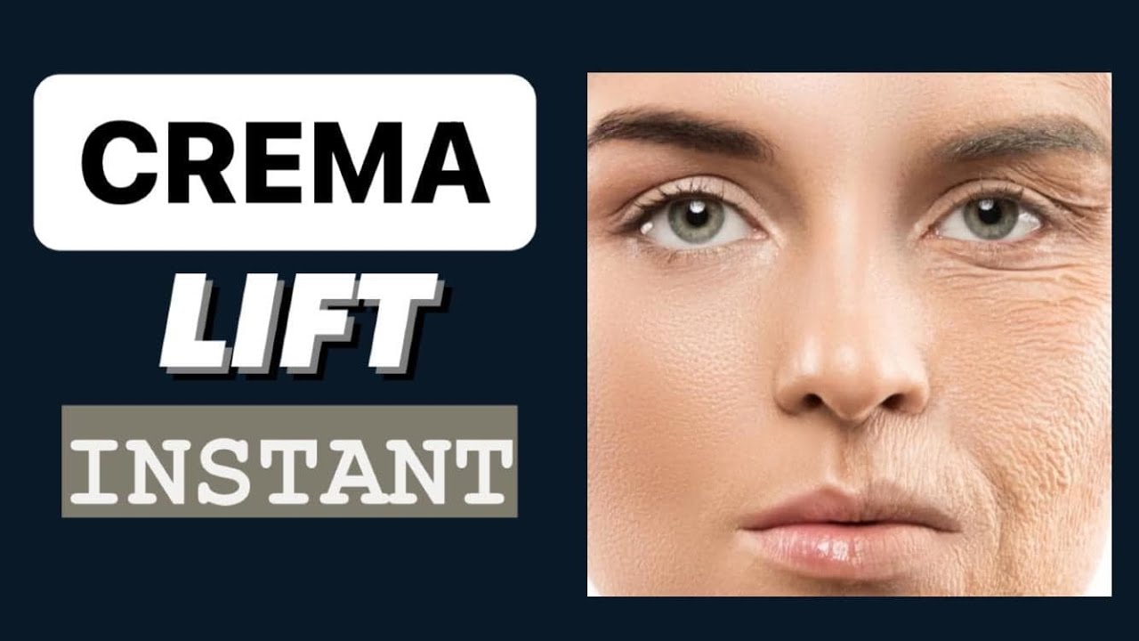 CREMA LIFT INSTANT cu efect tensor - YouTube