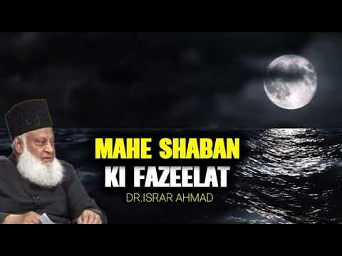 Mahe Shaban Ki Fazilat - YouTube