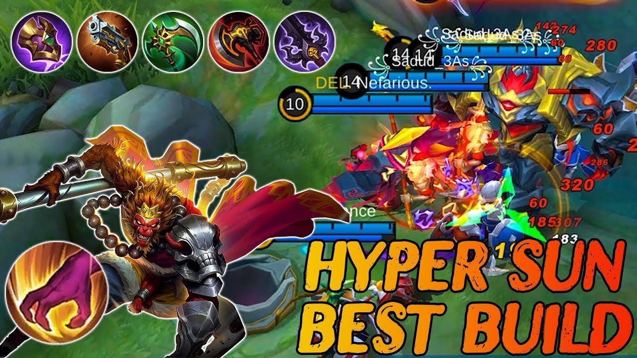 SUN SHADOW CLONES TECHNICE IS VERY POWERFUL || SUN POWER MLBB - YouTube