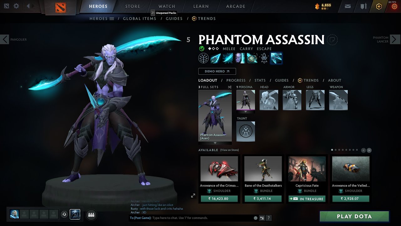 Phantom Assassin just overtakes the whole game, Dota 2 Turbo!! - YouTube