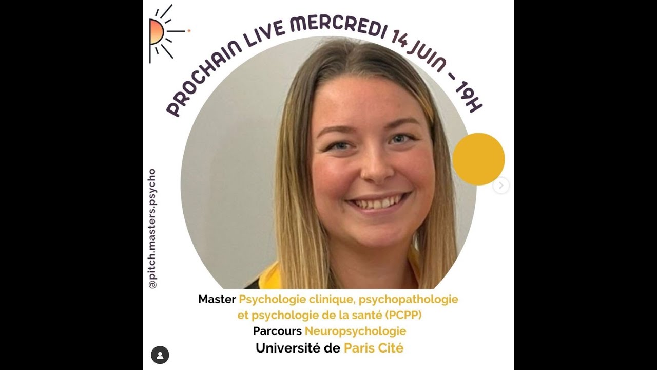 Master Neuropsychologie - Université Paris Cité - YouTube