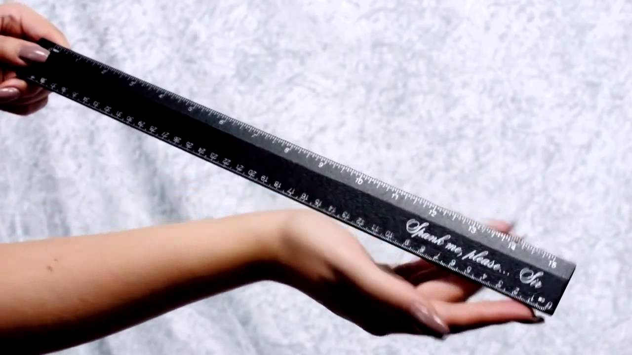 Fifty Shades of Grey Spank Me Please Me Spanking Ruler - YouTube