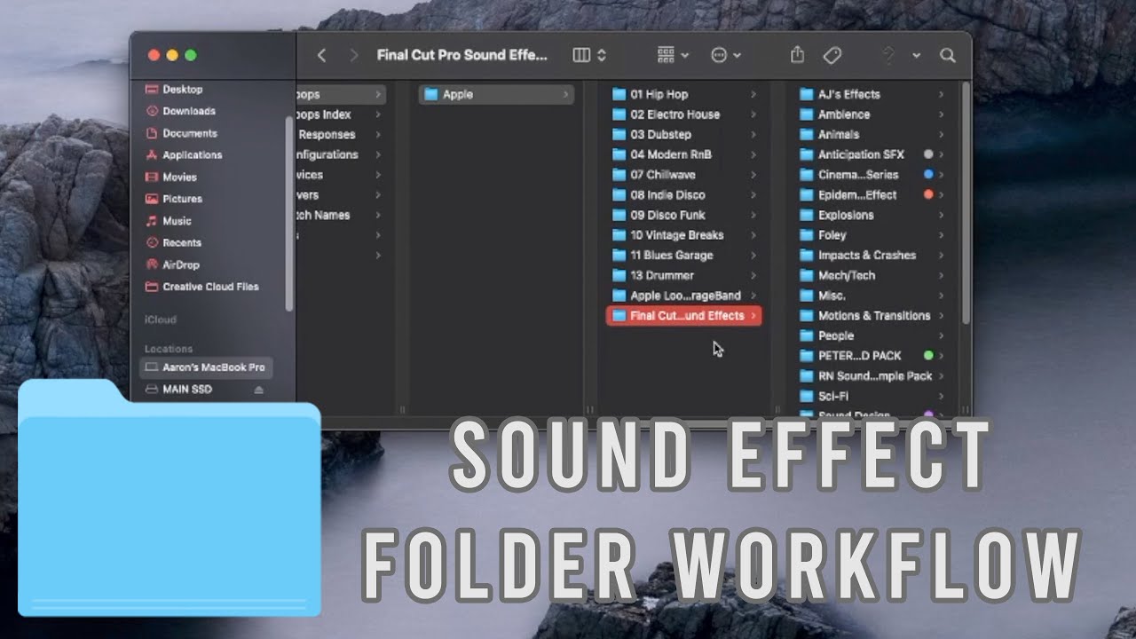 Optimizing Your Sound Effects Folder Workflow - YouTube