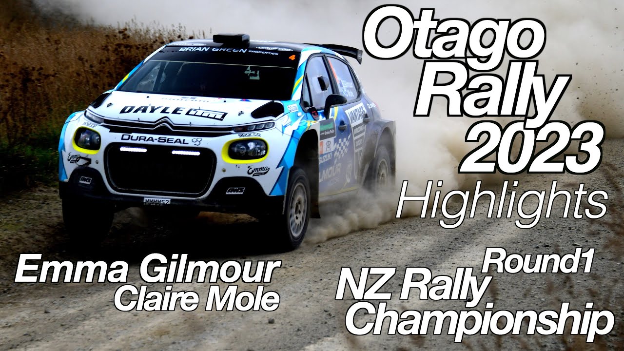 Emma Gilmour | Claire Mole | Otago Rally 2023 Highlights - YouTube