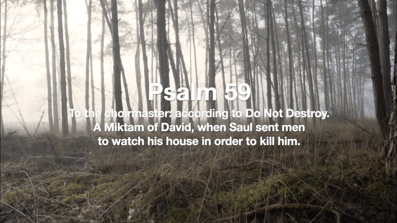 Psalm 59 ESV YouTube