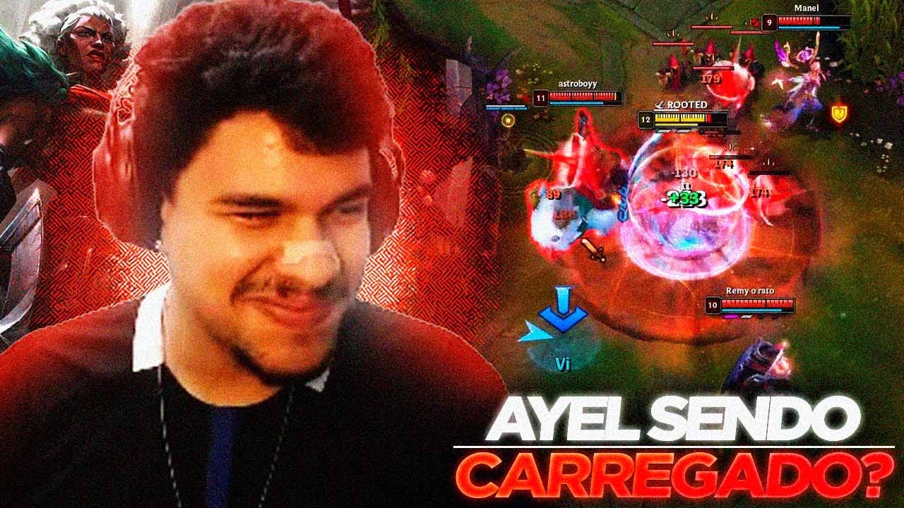 AYEL PERDEU SUAS HABILIDADES NO LOL?🤔 - YouTube