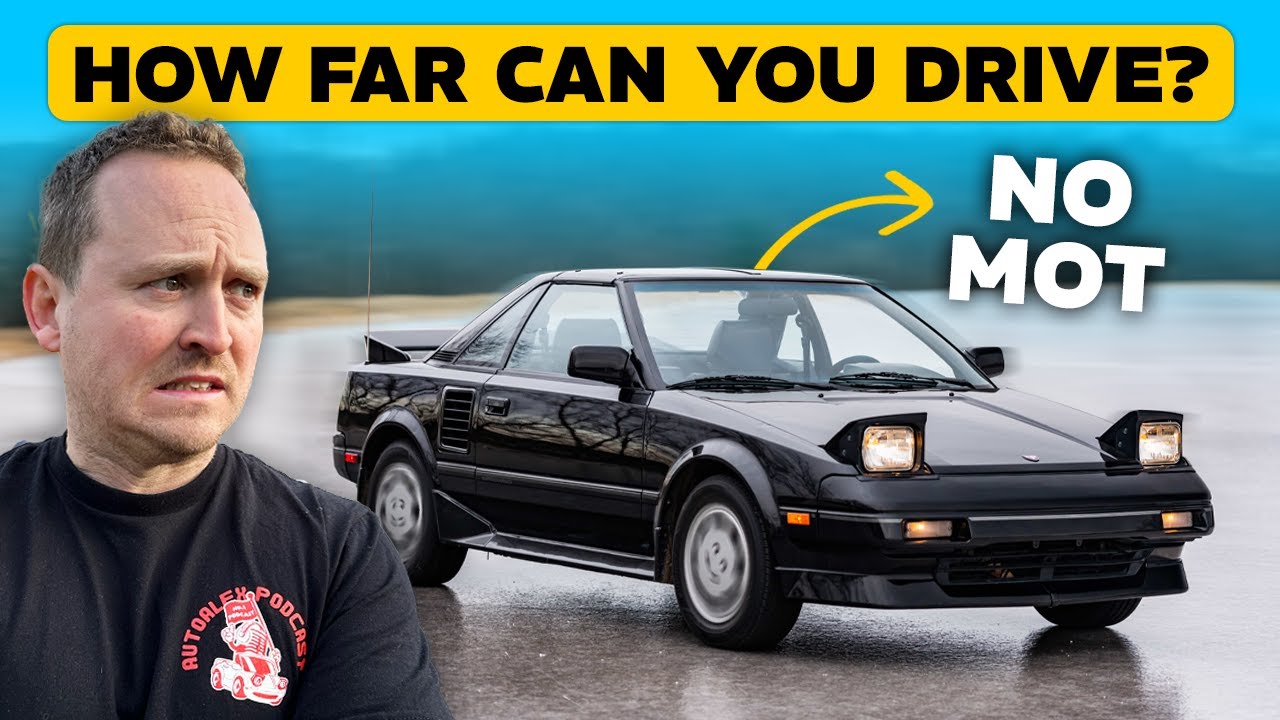 HOW FAR CAN YOU LEGALLY DRIVE WITH NO MOT? - YouTube