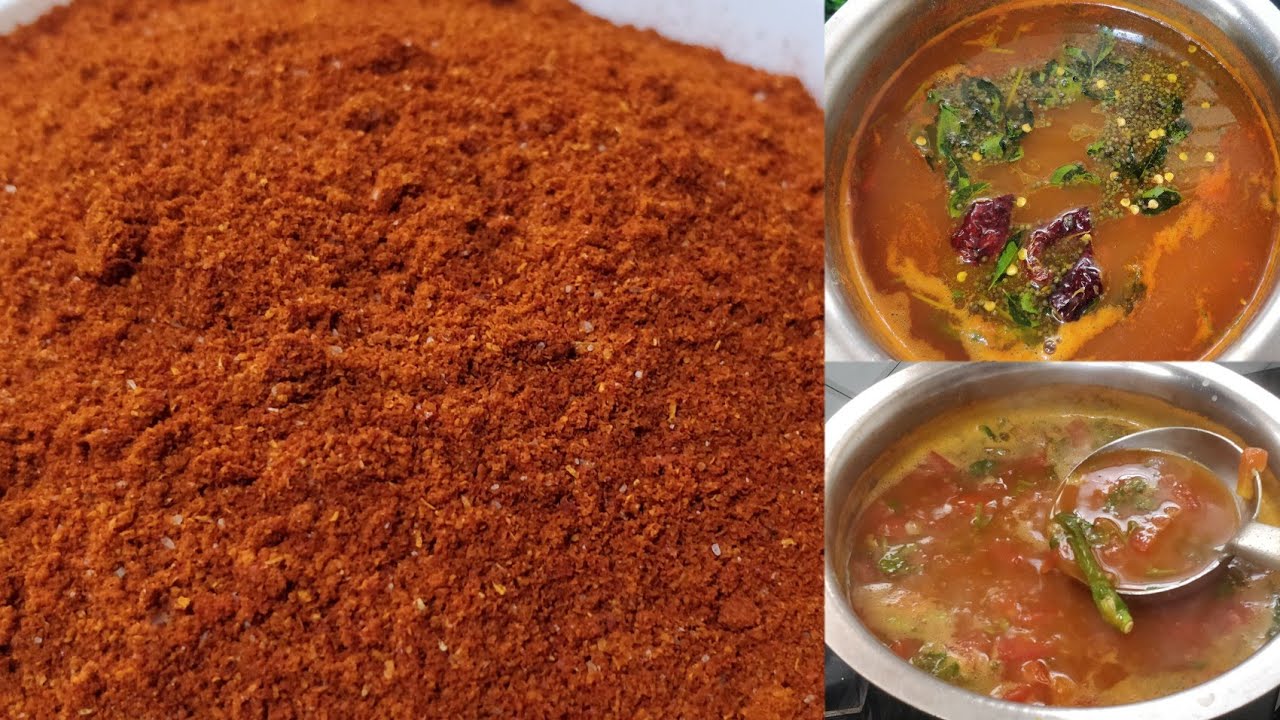 Special & simple rasam powder & rasam recipe in 10 mins|| ಕೇವಲ 10 ...