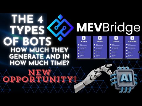 Mevbridge and its 4 types of Bots how much they generate! - YouTube